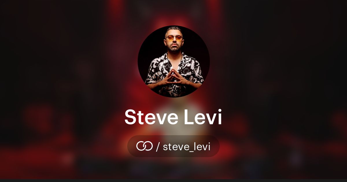 Steve Levi (/steve_levi) · solo.to