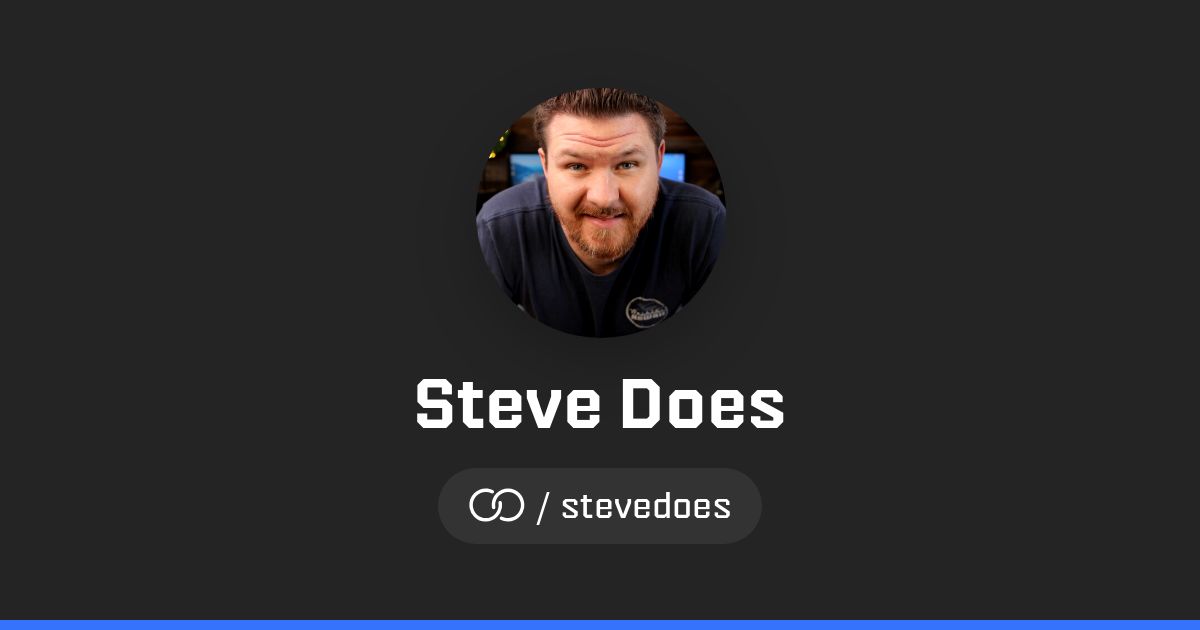 Steve Does (/stevedoes) · solo.to