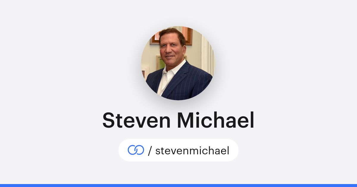 Steven Michael (/stevenmichael) · solo.to