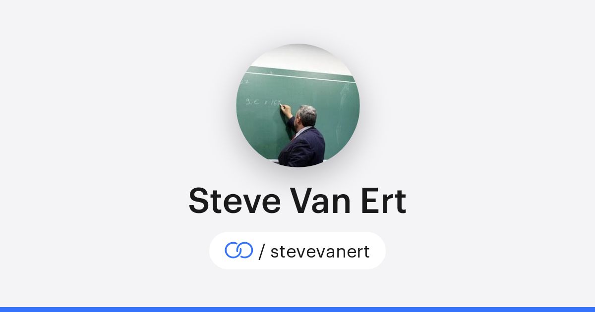 Steve Van Ert (/stevevanert) · solo.to