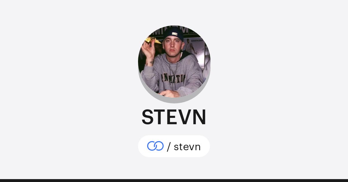 STEVN (/stevn) · solo.to
