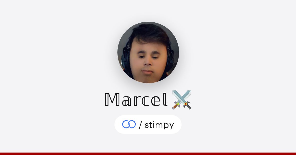 𝕄𝕒𝕣𝕔𝕖𝕝 ⚔️ (/stimpy) · solo.to