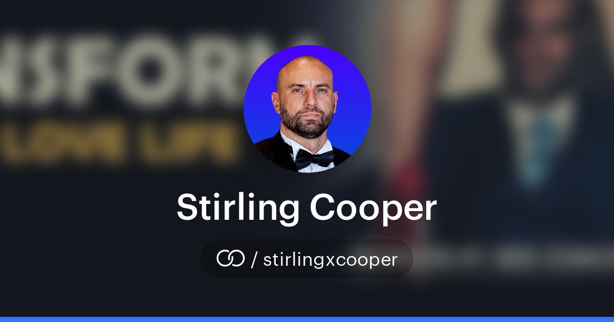 Stirling Cooper (/stirlingxcooper) · solo.to