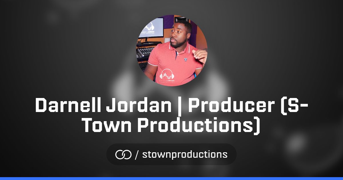 Darnell Jordan (S-Town Productions) (/stownproductions) · solo.to