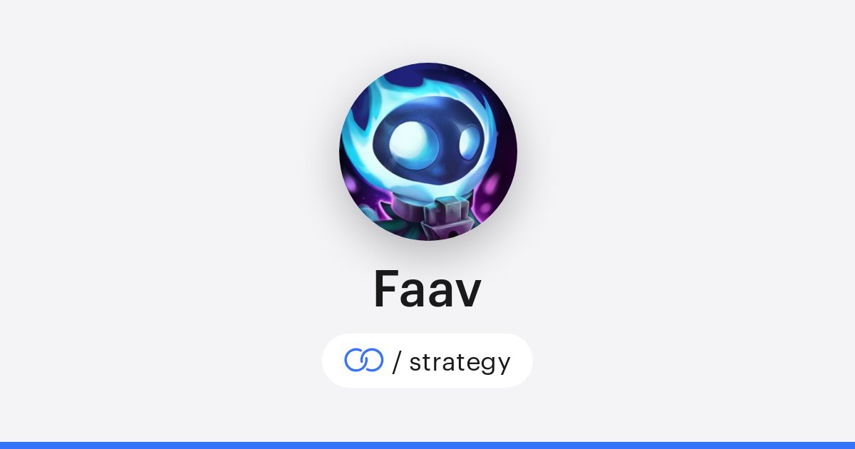 Faav (/strategy) · solo.to