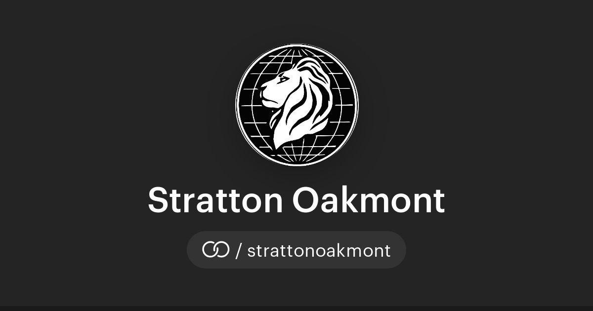 Stratton Oakmont (/strattonoakmont) · solo.to
