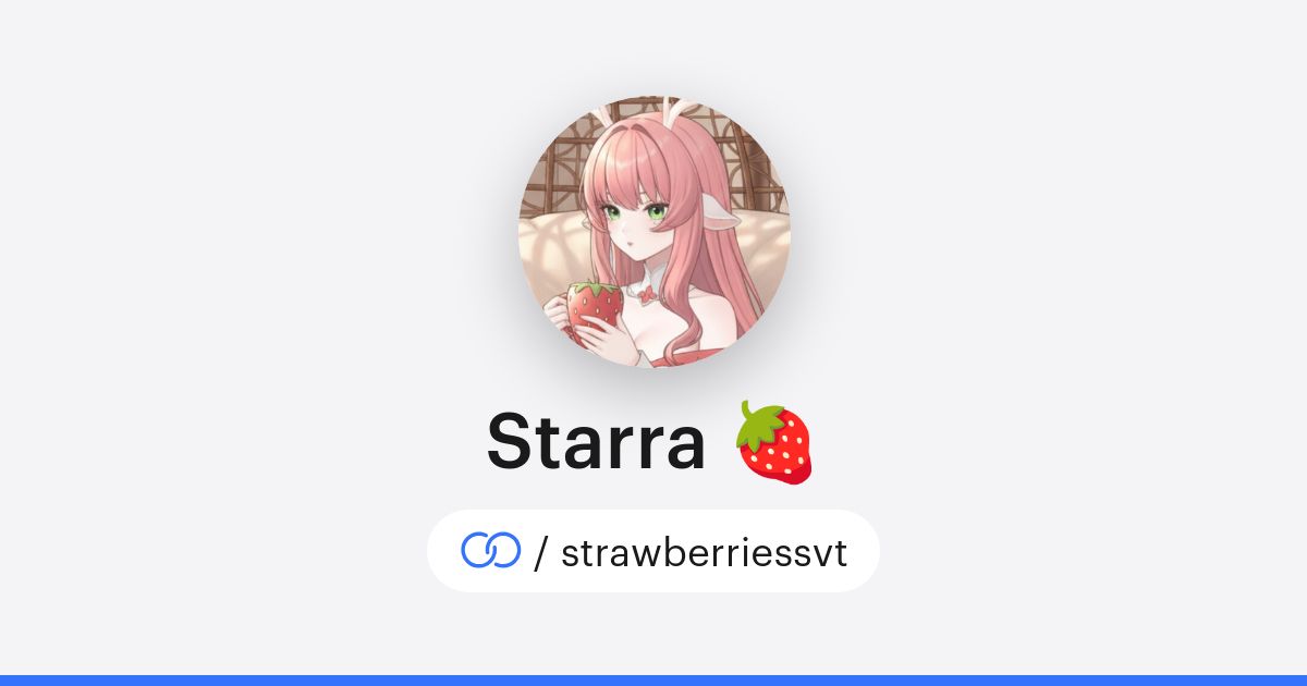 Starra 🍓 (/strawberriessvt) · solo.to