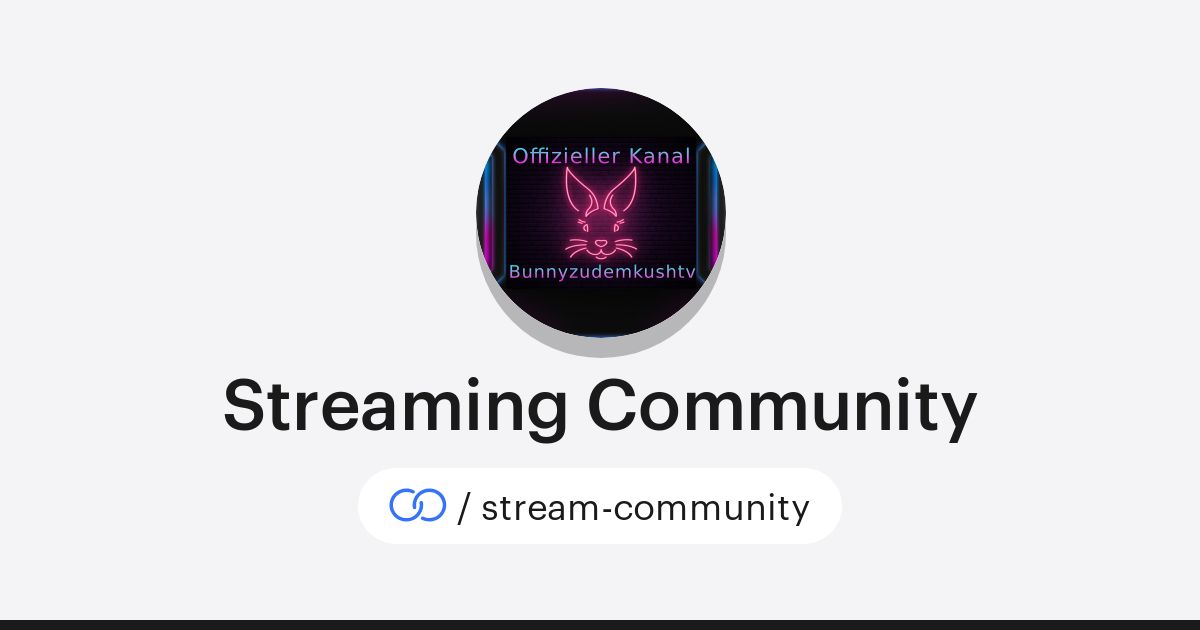 Streaming Community (/stream-community) · solo.to