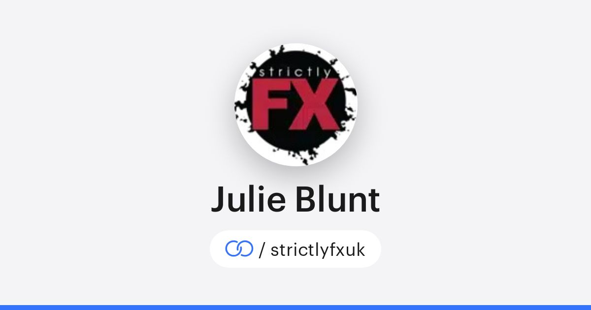 Julie Blunt (/strictlyfxuk) · solo.to