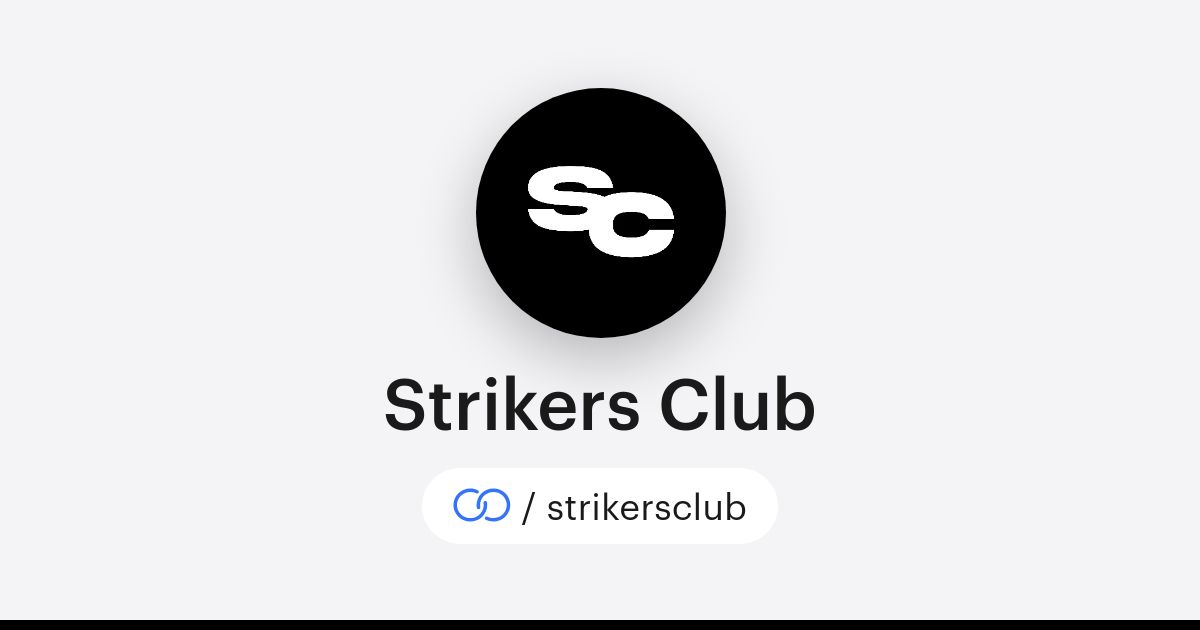 Strikers Club (/strikersclub) · solo.to