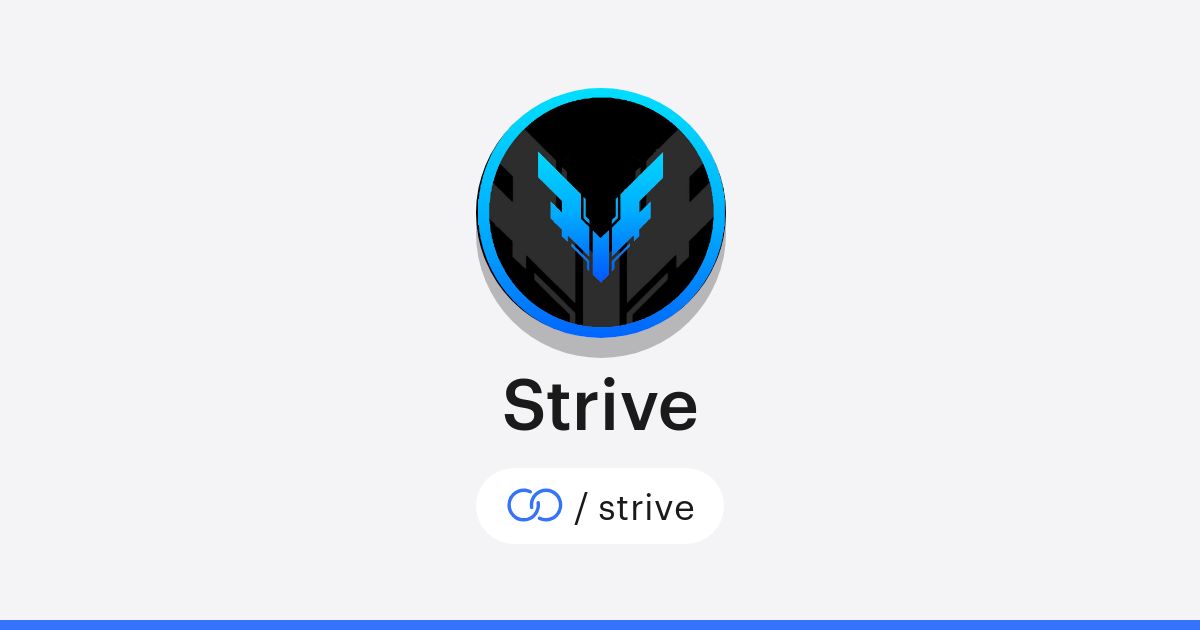 Strive · solo.to