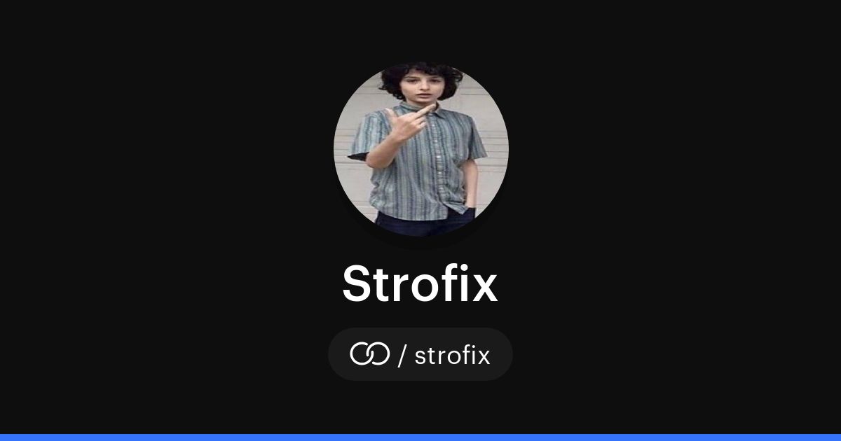Strofix · solo.to