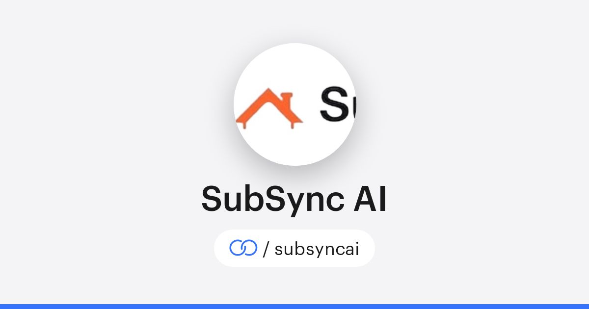 SubSync AI (/subsyncai) · solo.to