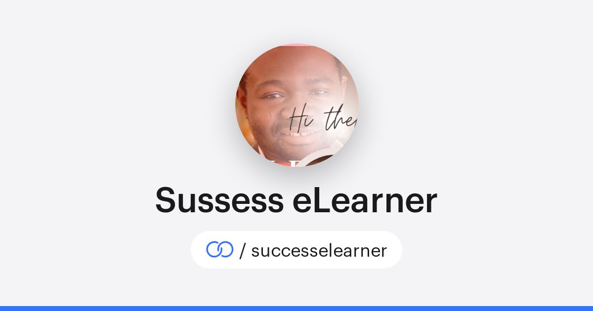 Sussess eLearner (/successelearner) · solo.to