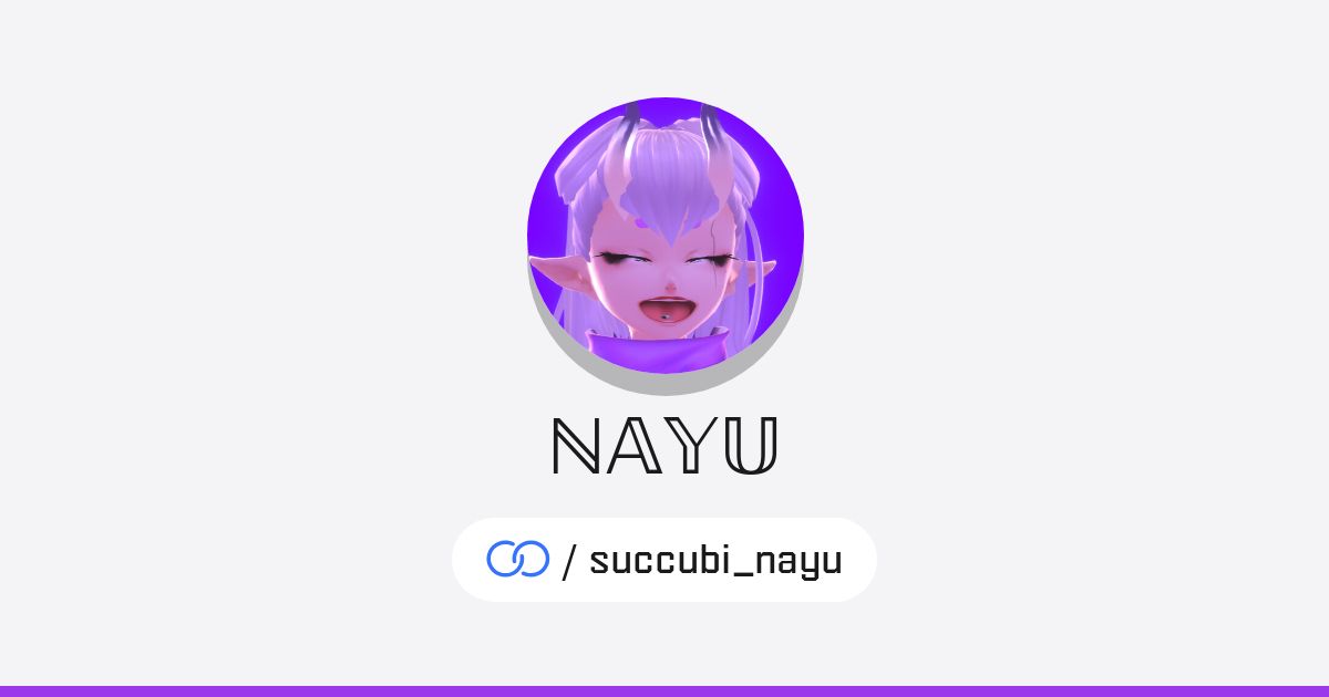 ℕ𝔸𝕐𝕌 (/succubi_nayu) · solo.to