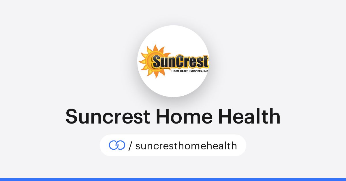 Suncrest Home Health (/suncresthomehealth) · solo.to