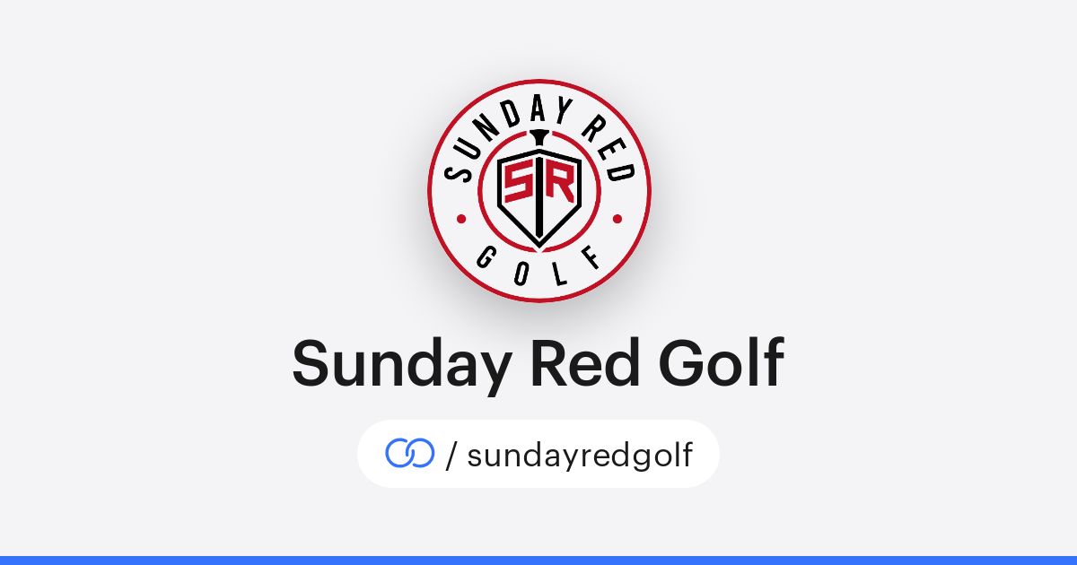 Sunday Red Golf (/sundayredgolf) · solo.to