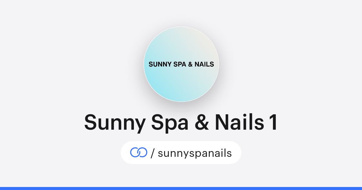 Sunny Spa & Nails 1 (/sunnyspanails) · solo.to