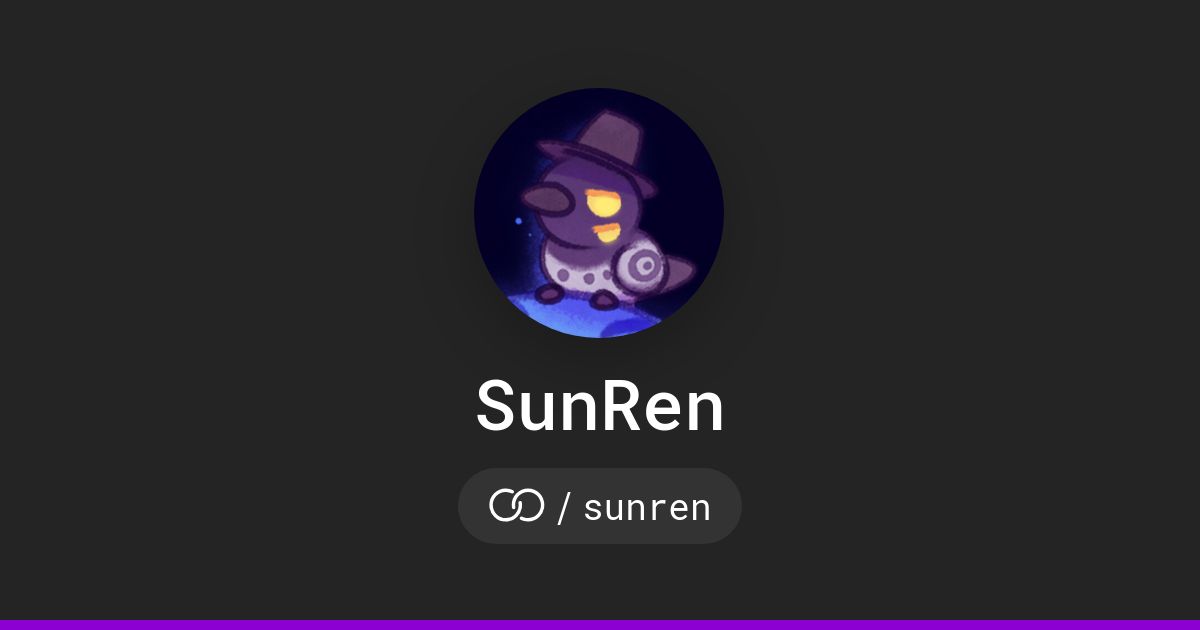 SunRen · solo.to