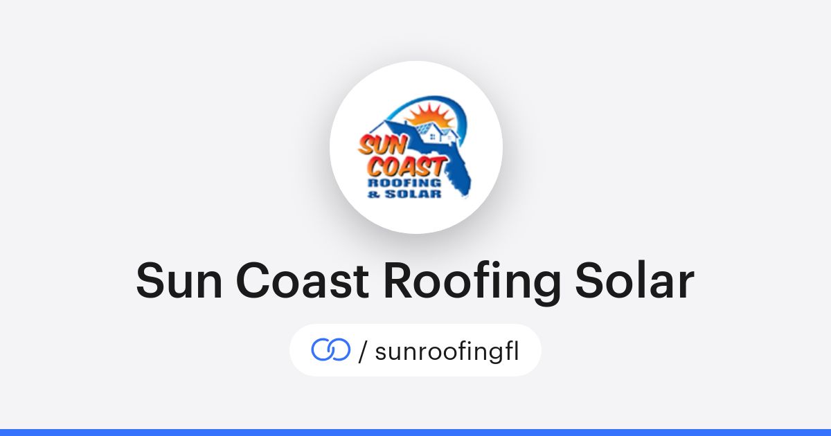 Sun Coast Roofing Solar (/sunroofingfl) · solo.to