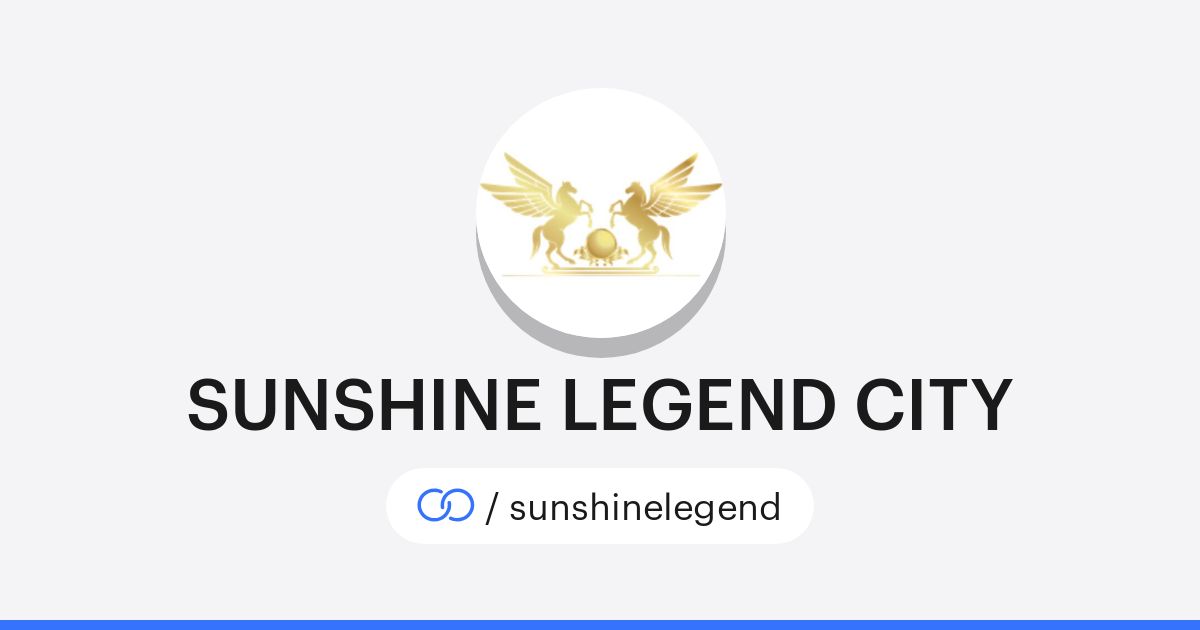 SUNSHINE LEGEND CITY (/sunshinelegend) · solo.to