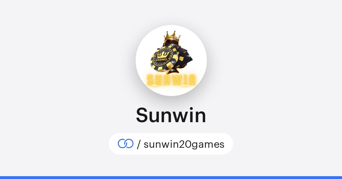 Sunwin (/sunwin20games) · solo.to