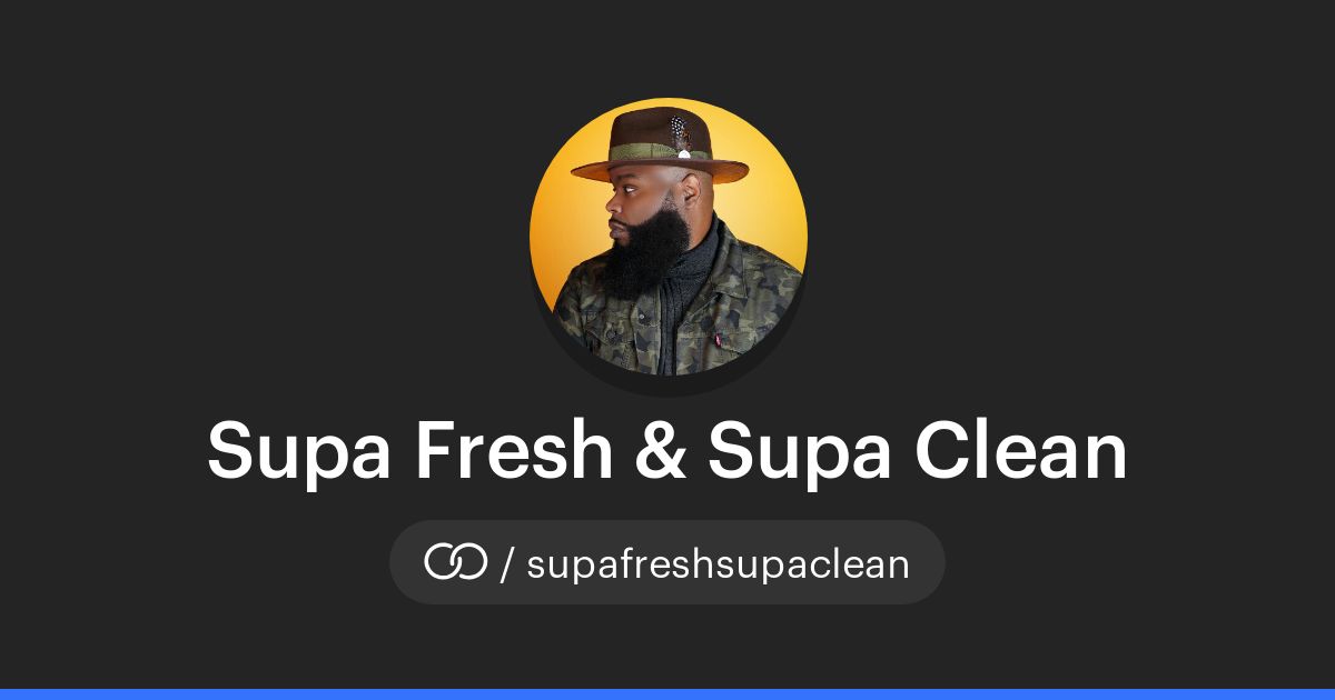 Supa Fresh & Supa Clean (/supafreshsupaclean) · solo.to