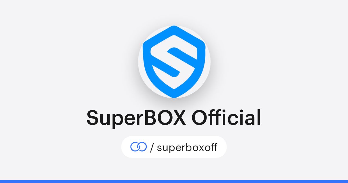 SuperBOX Official (/superboxoff) · solo.to