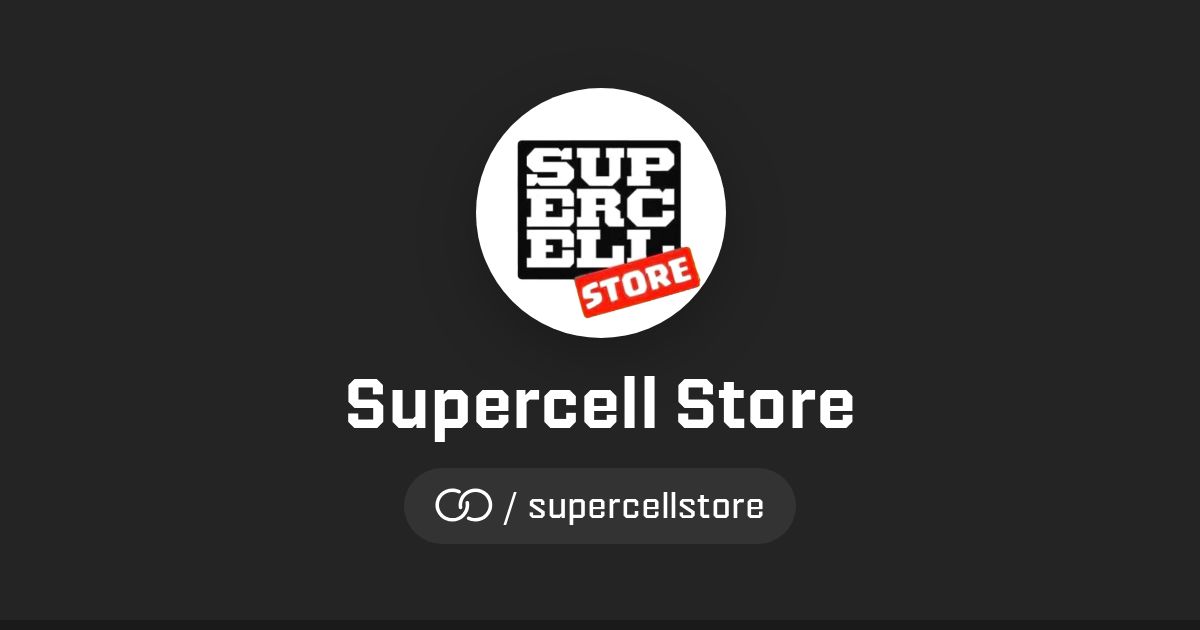 Supercell Store (/supercellstore) · solo.to