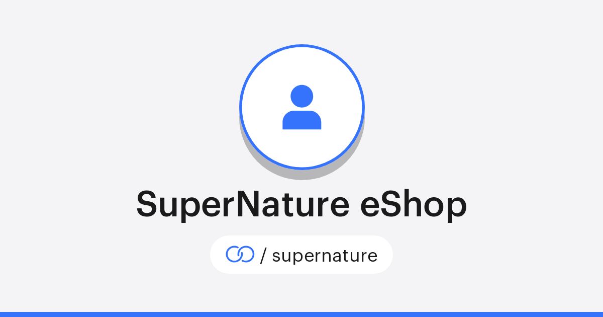 SuperNature eShop (/supernature) · solo.to