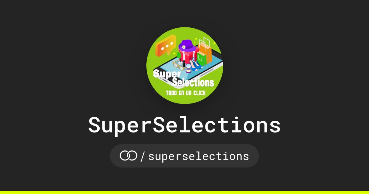SuperSelections (/superselections) · solo.to