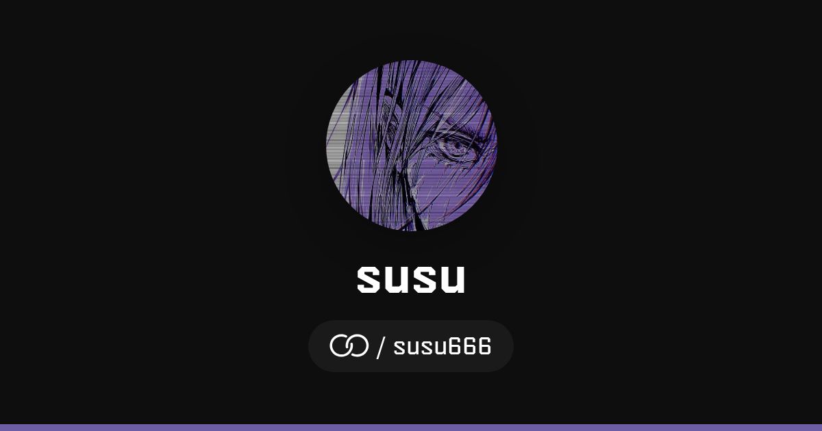 susu (/susu666) · solo.to