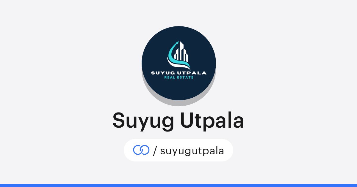 Suyug Utpala (/suyugutpala) · solo.to