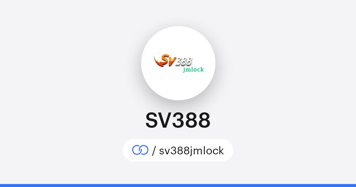 SV388 (/sv388jmlock) · solo.to
