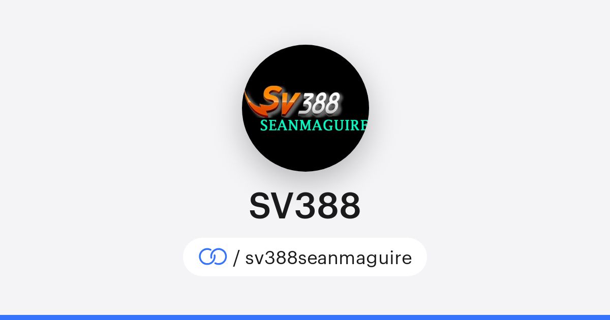 SV388 (/sv388seanmaguire) · solo.to