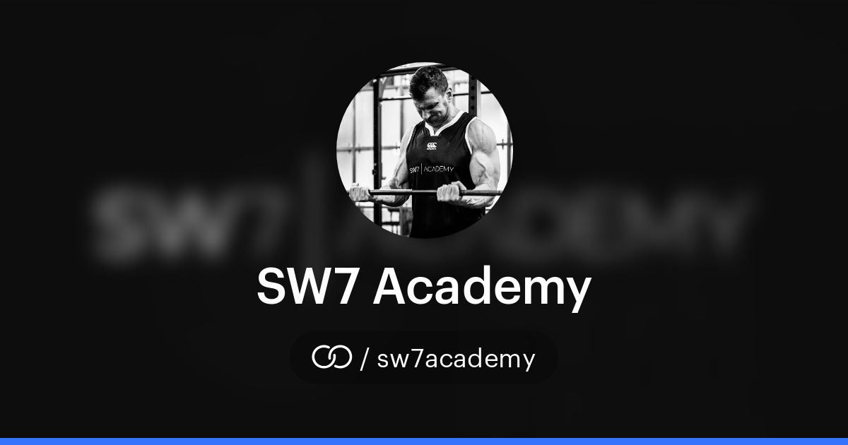 SW7 Academy (/sw7academy) · solo.to