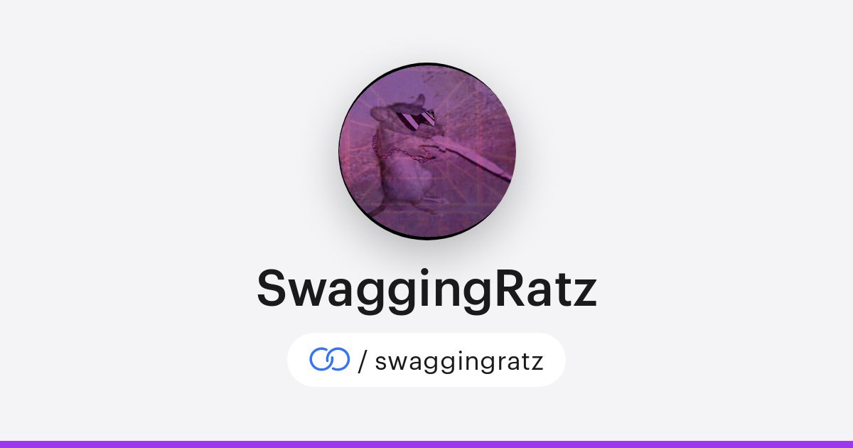SwaggingRatz · solo.to