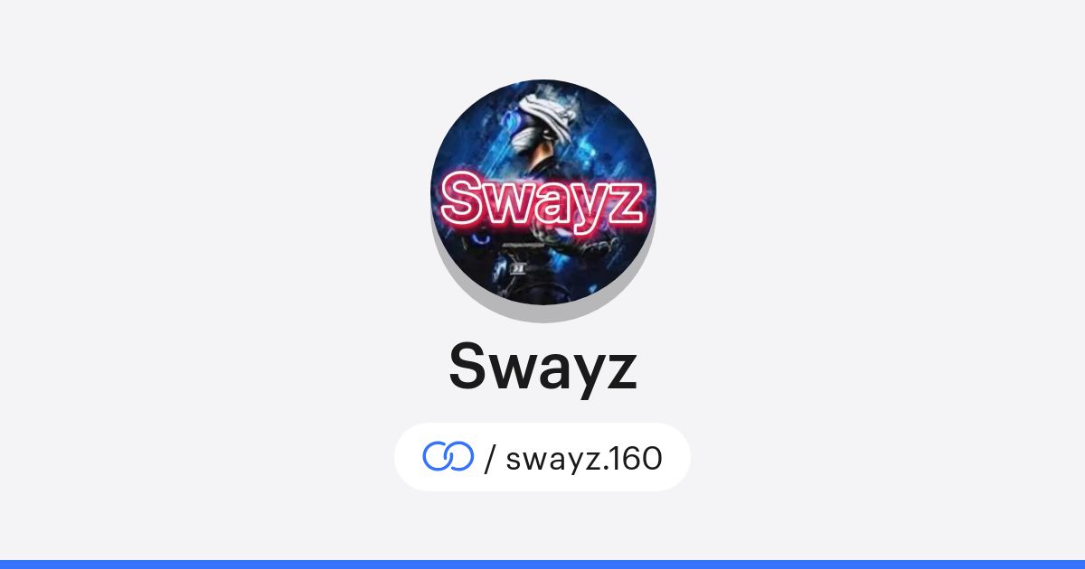 Swayz (/swayz.160) · solo.to
