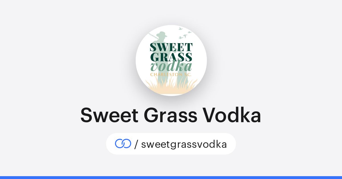 Sweet Grass Vodka (/sweetgrassvodka) · solo.to