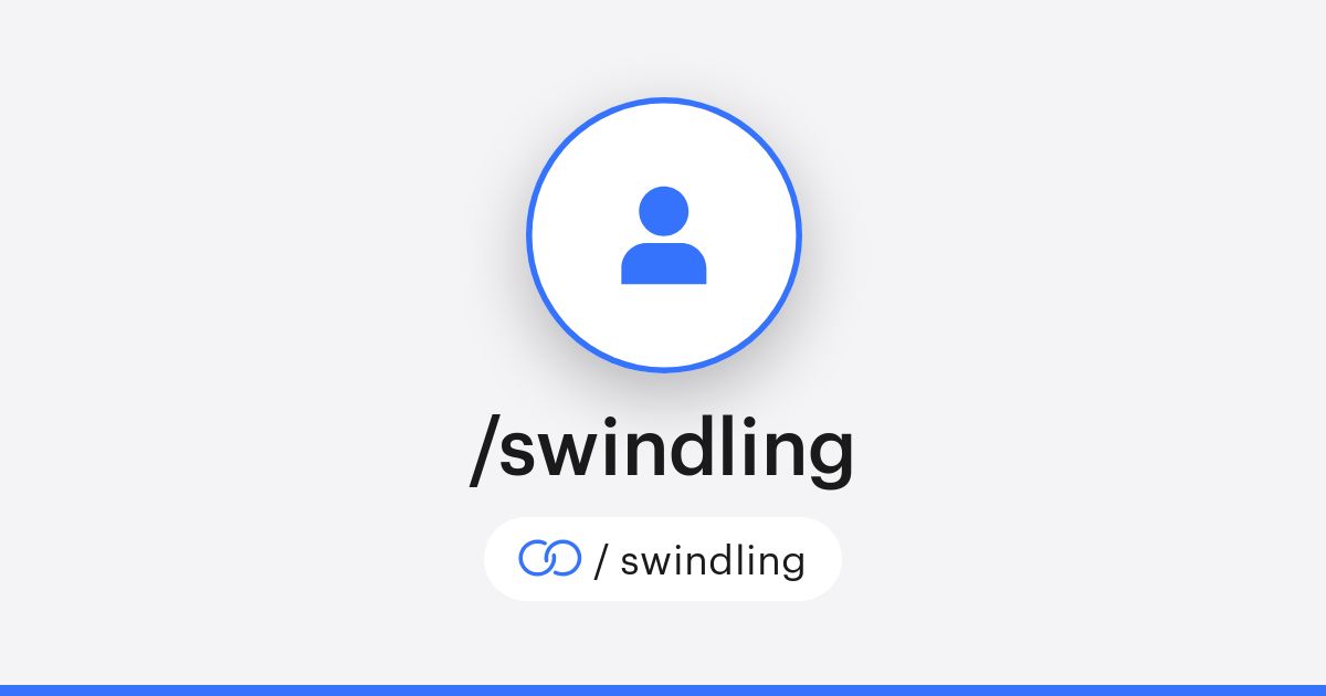 /swindling · solo.to
