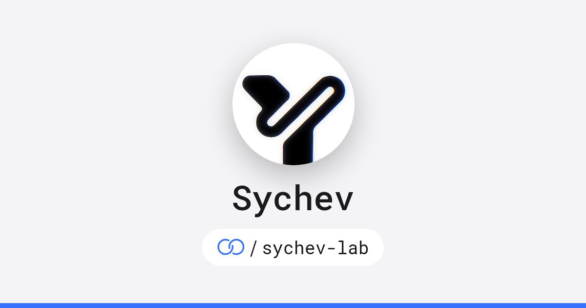 Sychev (/sychev-lab) · solo.to