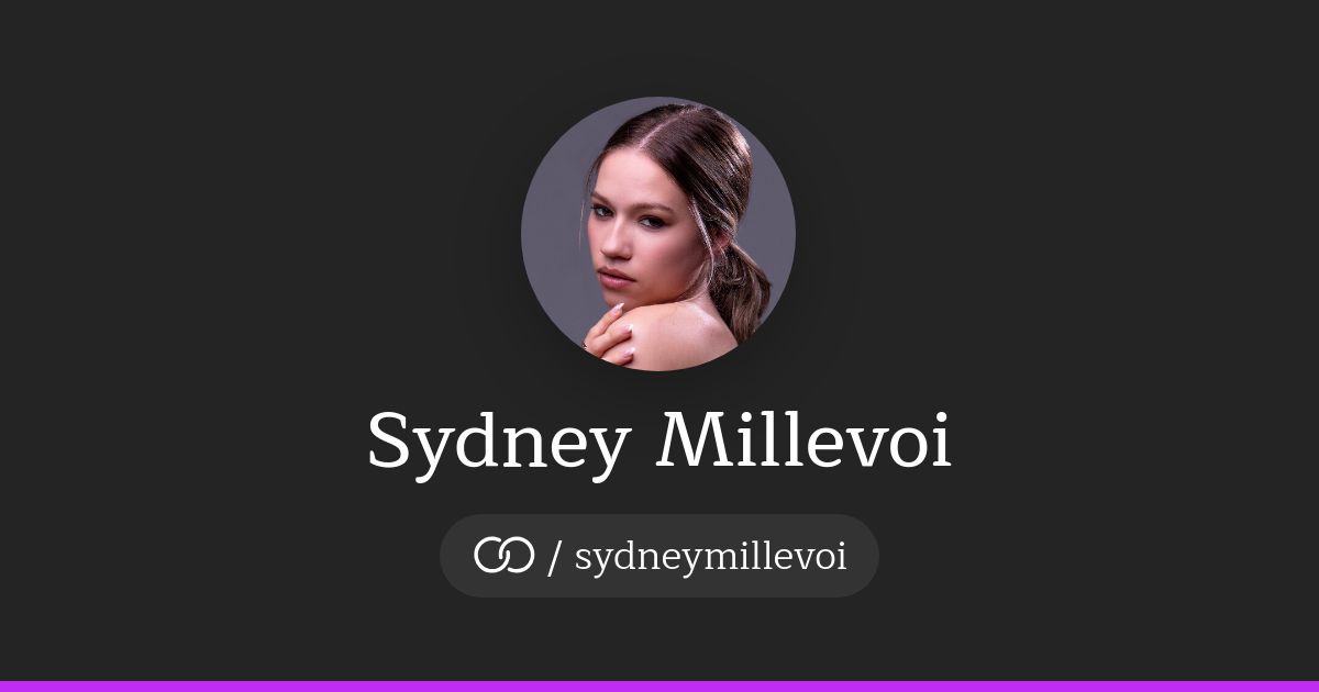 Sydney Millevoi (/sydneymillevoi) · solo.to