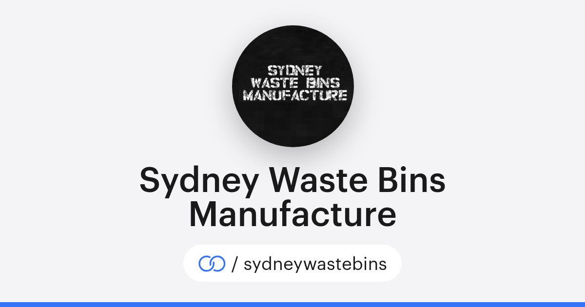 Sydney Waste Bins Manufacture (/sydneywastebins) · solo.to