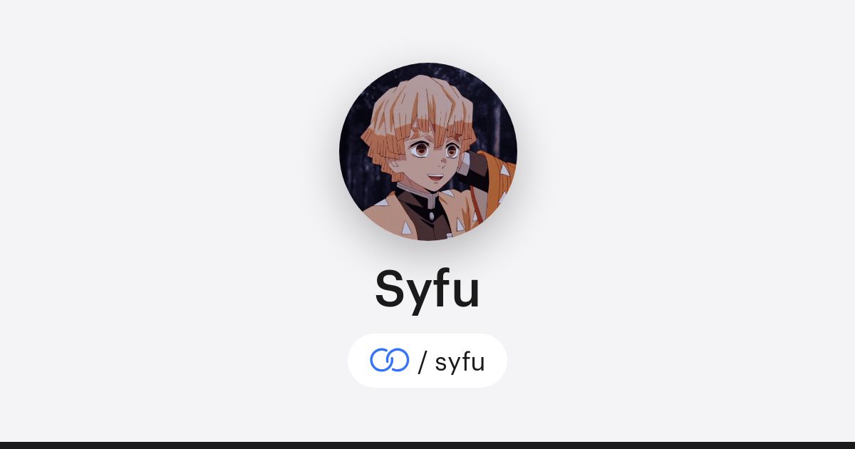 Syfu (/syfu) · solo.to