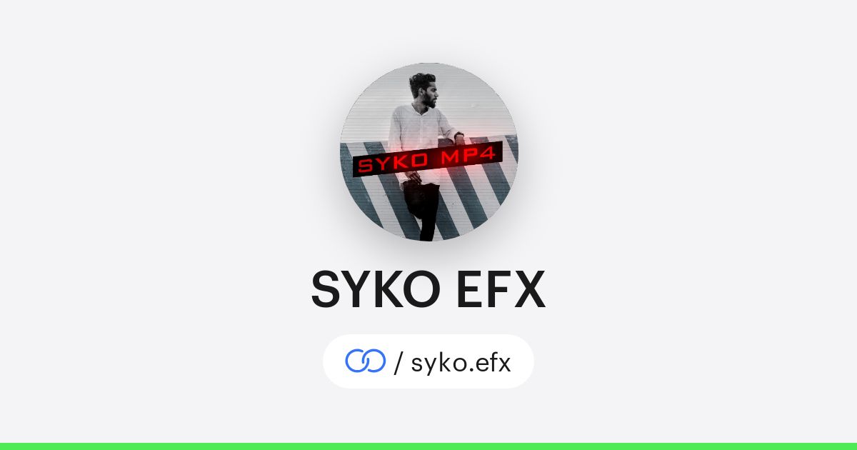 SYKO EFX (/syko.efx) · solo.to