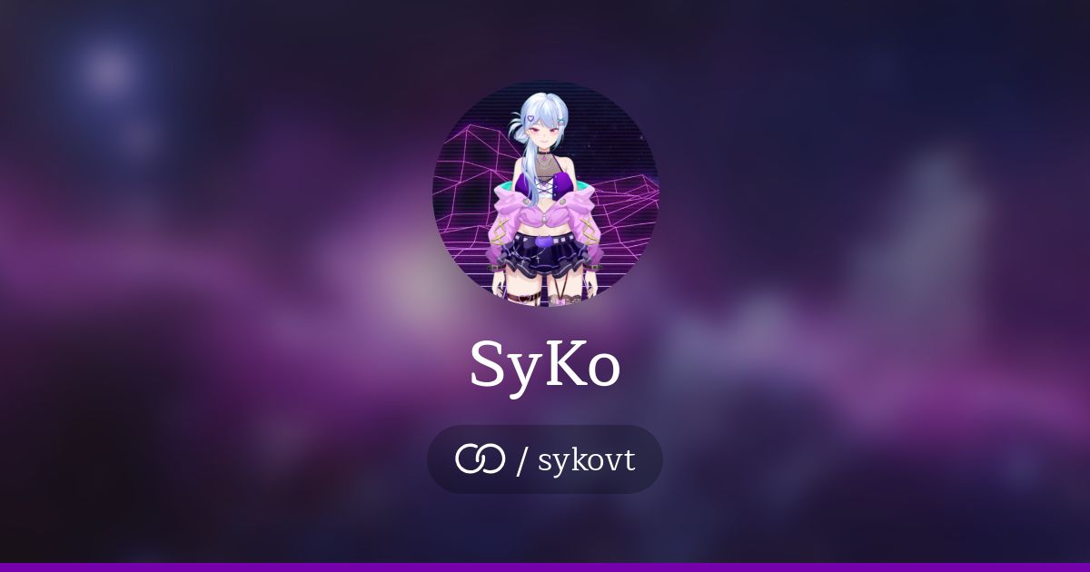 SyKo (/sykovt) · solo.to