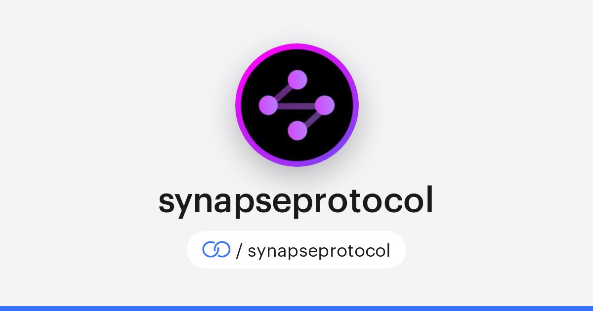 synapseprotocol · solo.to