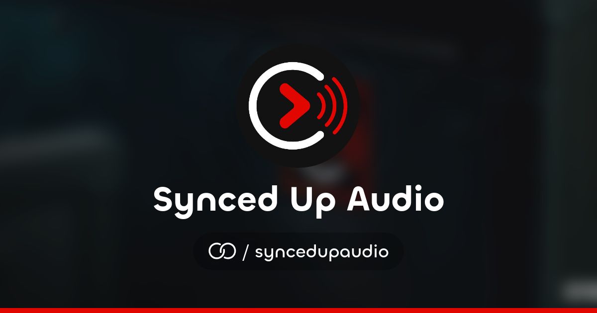 Synced Up Audio (/syncedupaudio) · solo.to
