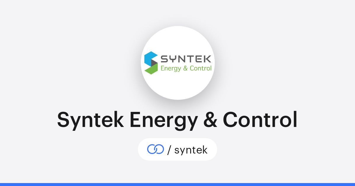 Syntek Energy & Control (/syntek) · solo.to