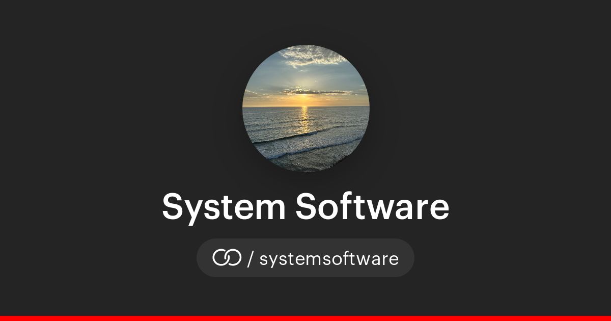 System Software (/systemsoftware) · solo.to